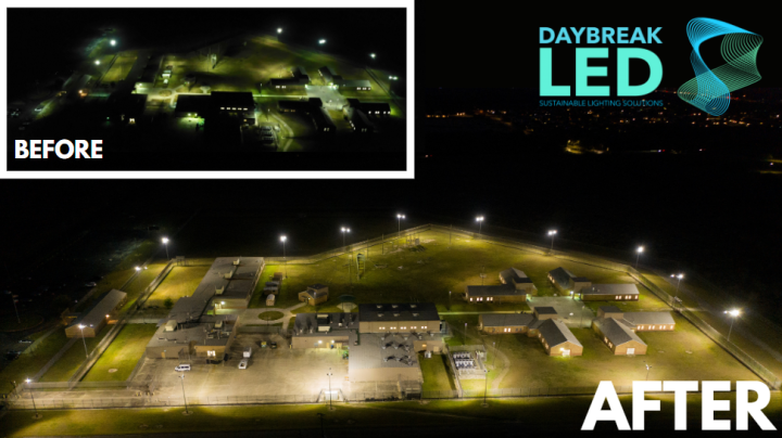 Lighting Transformation: Texas Correctional Facility - DayBreak LED